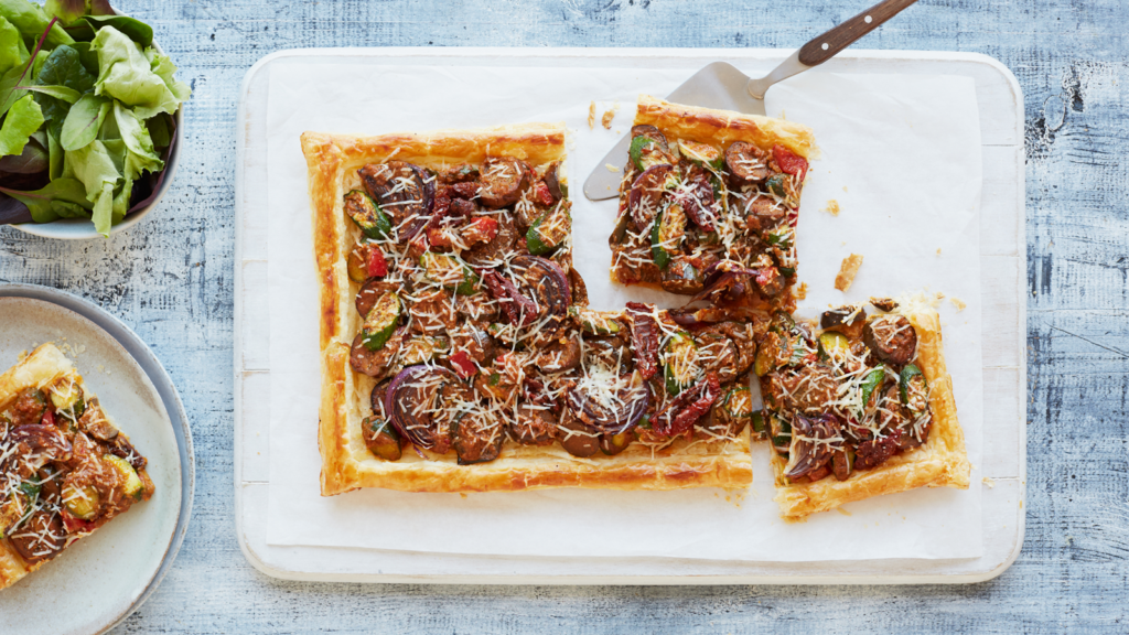 Mediterranean Vegetable Tart - The Spice Tailor US